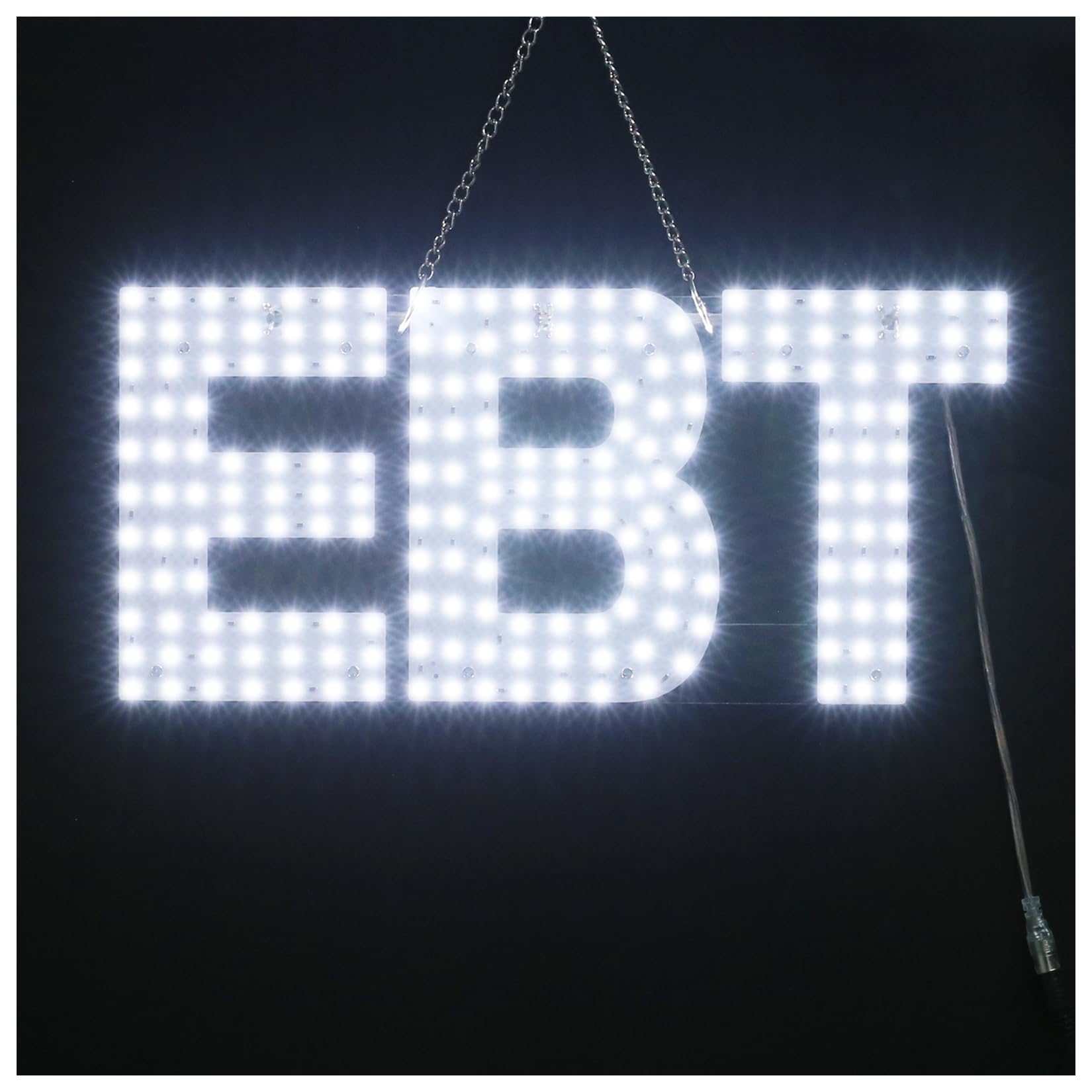 EBT LED Neon Sign - 15"x7" Storefront Display – Fist Distro