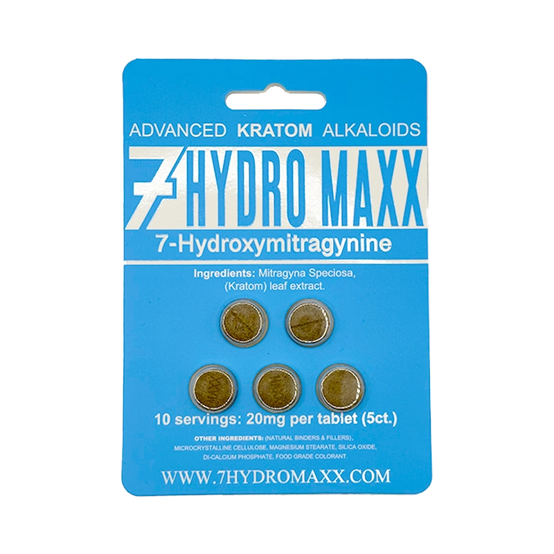 7 Hydro Maxx 7-Hydroxy Tablets 20mg 5pk | Fast-Acting – Fist Distro